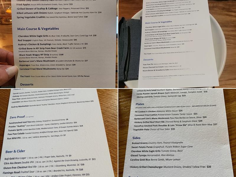 Audrey, Nashville - Menu, Reviews (293), Photos (28) - Restaurantji