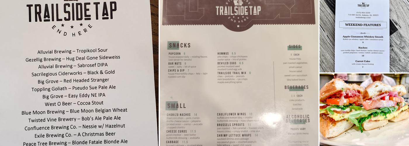 TrailSide Tap, Ankeny - Menu, Reviews (248), Photos (47) - Restaurantji