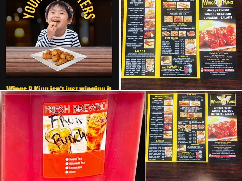 Wings R King, Hoover - Menu, Reviews (138), Photos (66) - Restaurantji