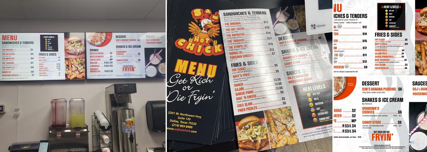 S&J’s Hot Chick, Dallas - Menu, Reviews (172), Photos (36) - Restaurantji