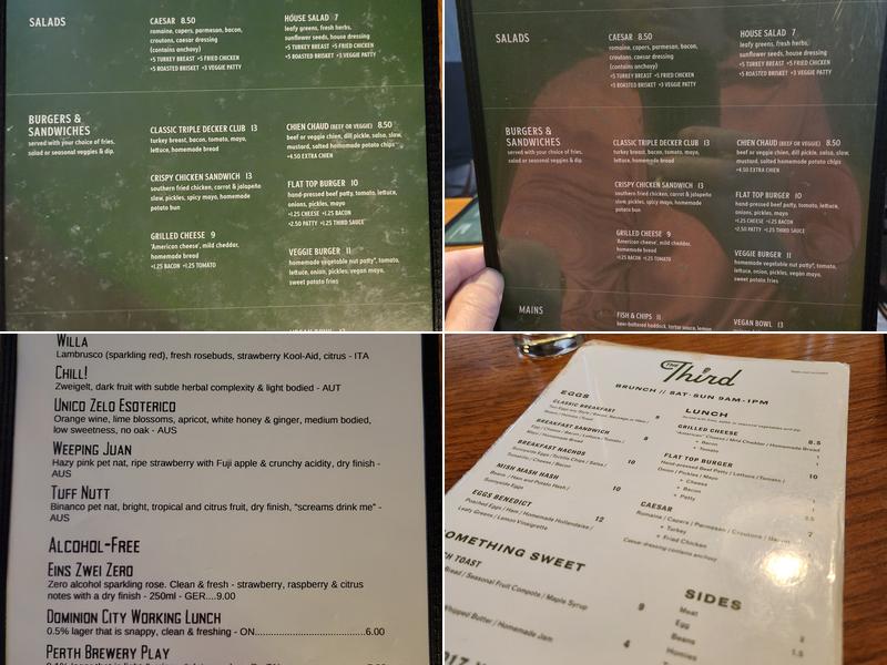 The Third, Ottawa - Menu, Reviews (227), Photos (52) - Restaurantji