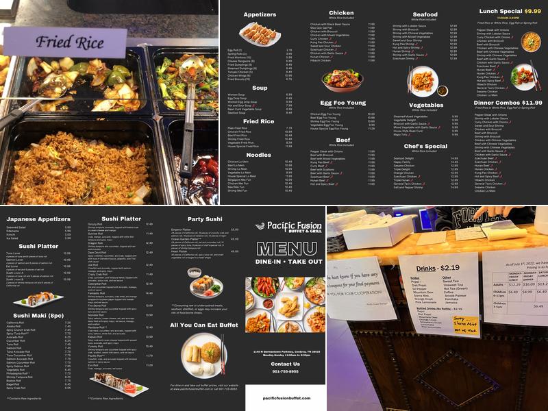 Pacific Fusion, Cordova - Menu, Reviews (229), Photos (66) - Restaurantji