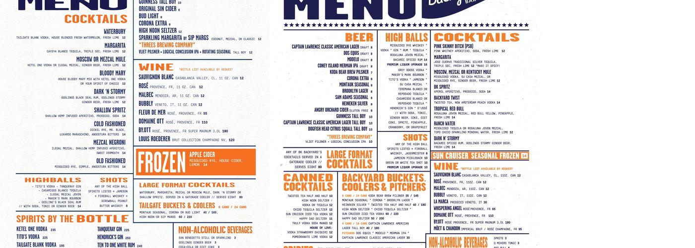 Bk Backyard Bar, Brooklyn - Menu, Reviews (299), Photos (26) - Restaurantji