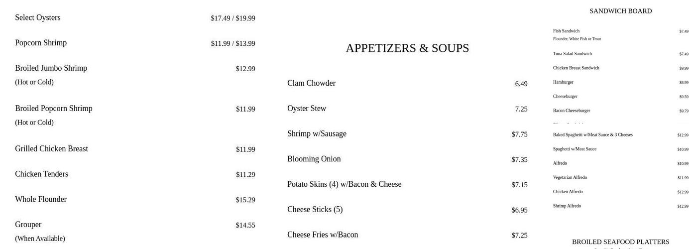 Captain Cook, Danville - Menu, Reviews (261), Photos (21) - Restaurantji