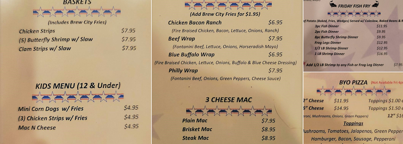 Rustic Saloon, Montello - Menu, Reviews (95), Photos (35) - Restaurantji