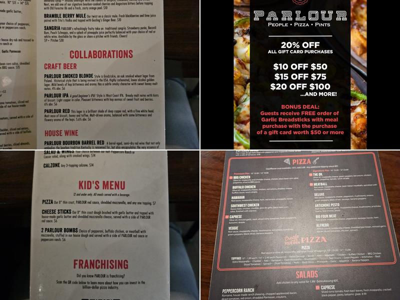 Parlour, Louisville - Menu, Reviews (291), Photos (46) - Restaurantji