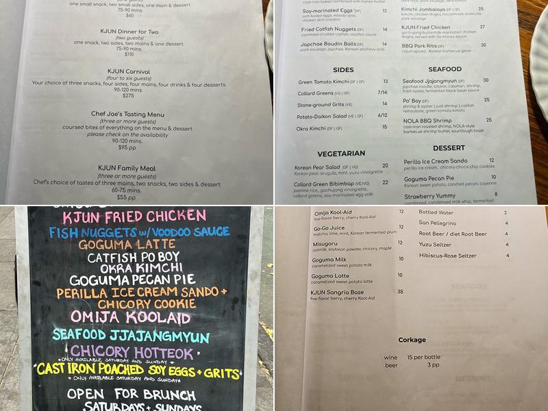 KJUN, New York - Menu, Reviews (628), Photos (59) - Restaurantji