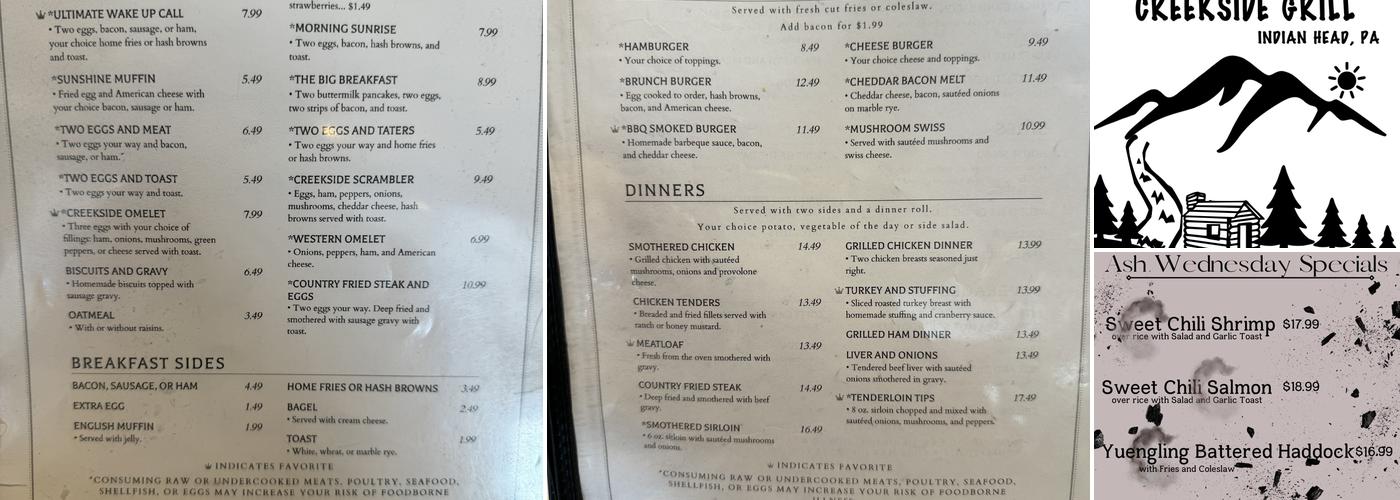 Creekside Grill, Indian Head - Menu, Reviews (200), Photos (19 ...