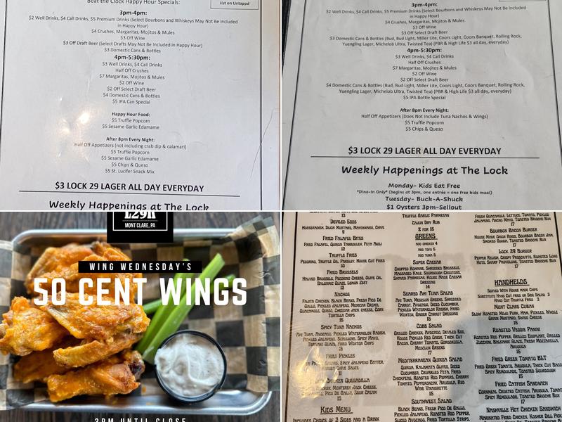 Lock 29, Mont Clare - Menu, Reviews (216), Photos (37) - Restaurantji