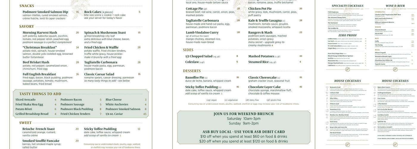 Podmore, Honolulu - Menu, Reviews (256), Photos (50) - Restaurantji