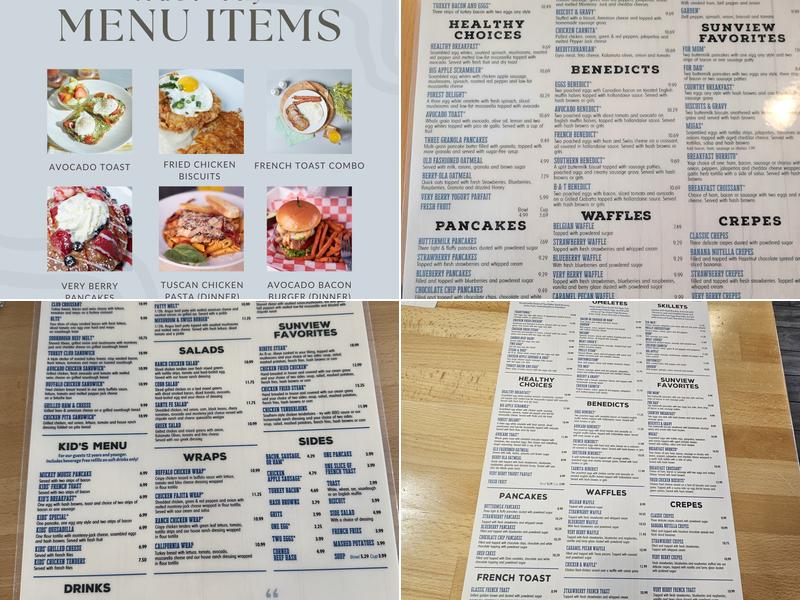 Sunview Cafe, Melissa - Menu, Reviews (204), Photos (20) - Restaurantji