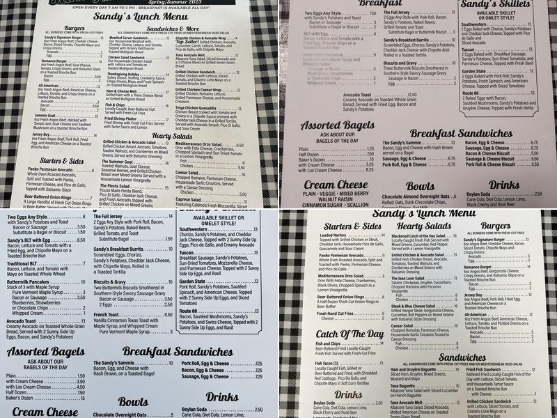 Sandy's Cafe, Brick - Menu, Reviews (114), Photos (26) - Restaurantji
