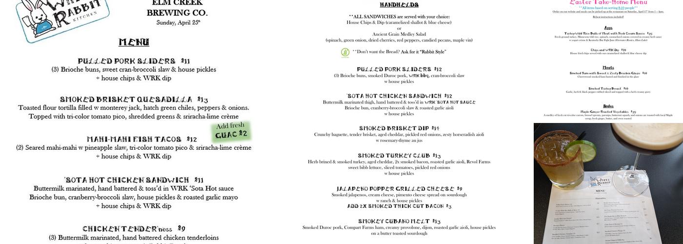 White Rabbit Kitchen, Andover - Menu, Reviews (136), Photos (18 ...