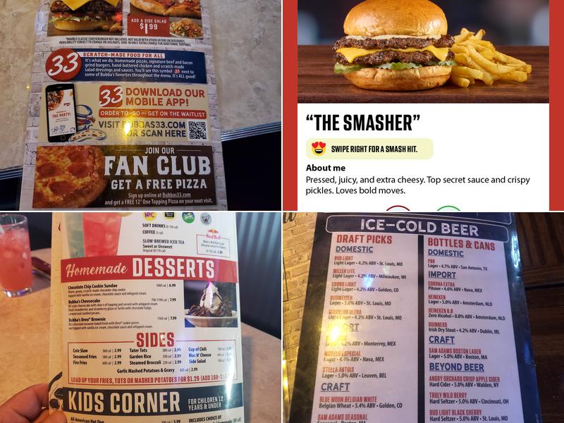 Bubba's 33, Evansville - Menu, Reviews (273), Photos (30) - Restaurantji