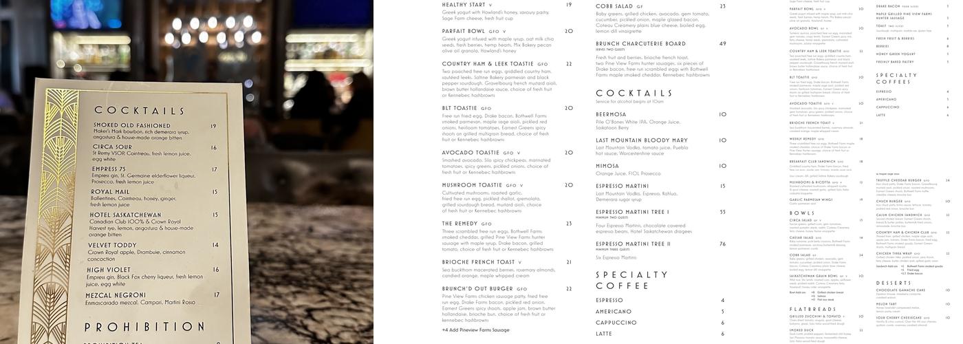 Circa 27, Regina - Menu, Reviews (158), Photos (45) - Restaurantji