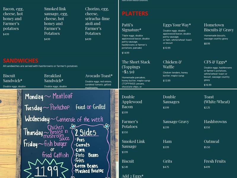 Patti’s diner, Pattison - Menu, Reviews (249), Photos (24) - Restaurantji