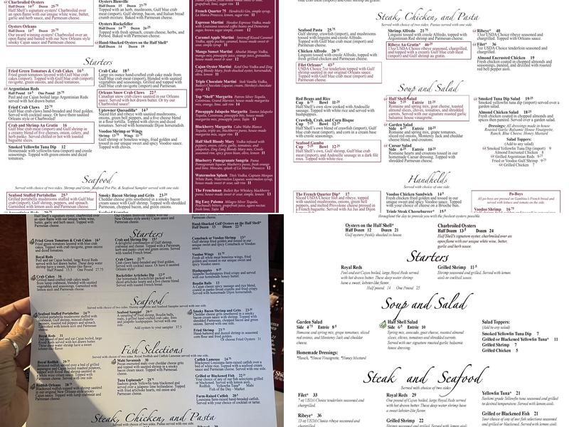 Half Shell Oyster House, Pelham, Pelham - Menu, Reviews (231), Photos ...