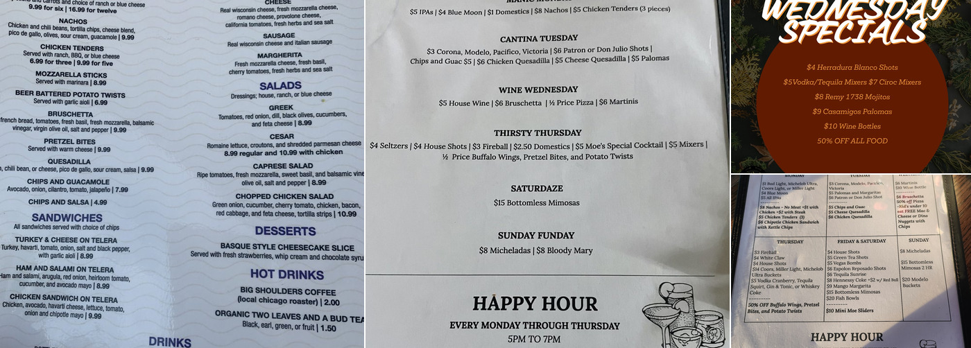 Moe's Cafe, Wheeling - Menu, Reviews (95), Photos (24) - Restaurantji