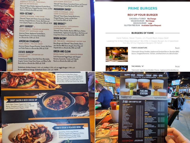 Ford's Garage Gainesville, Gainesville - Menu, Reviews (395), Photos ...