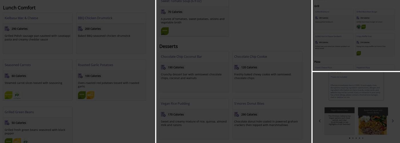 UCA Christian Cafeteria, Conway - Menu, Reviews (45), Photos (15 ...