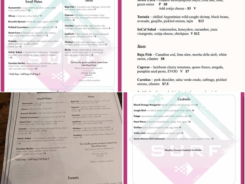 Surf, Whitby - Menu, Reviews (99), Photos (28) - Restaurantji