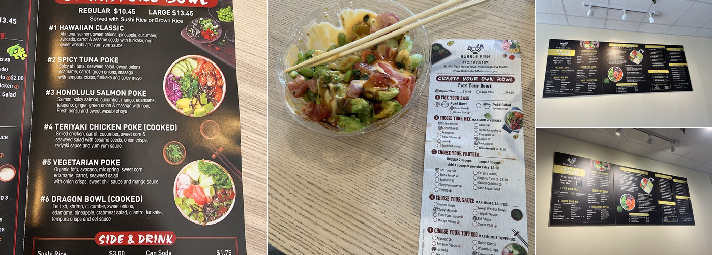 BubbleFish, Pittsburgh - Menu, Reviews (82), Photos (21) - Restaurantji
