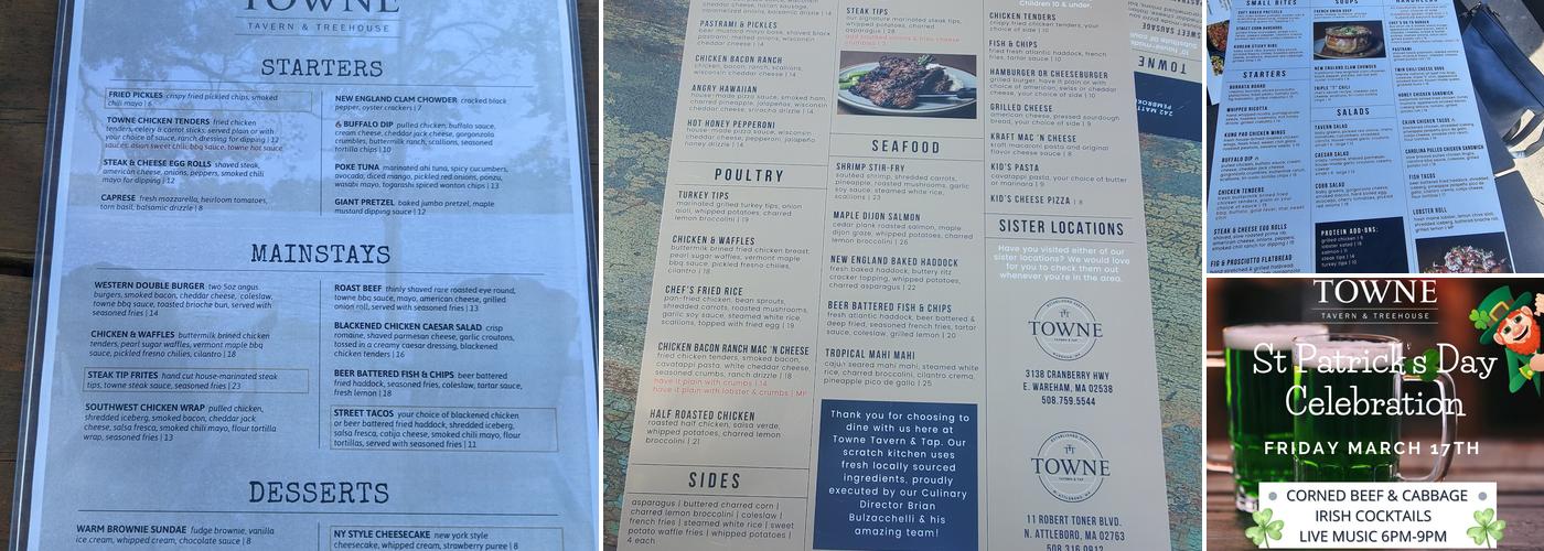 Towne Tavern & Treehouse - Pembroke, Pembroke - Menu, Reviews (266 ...