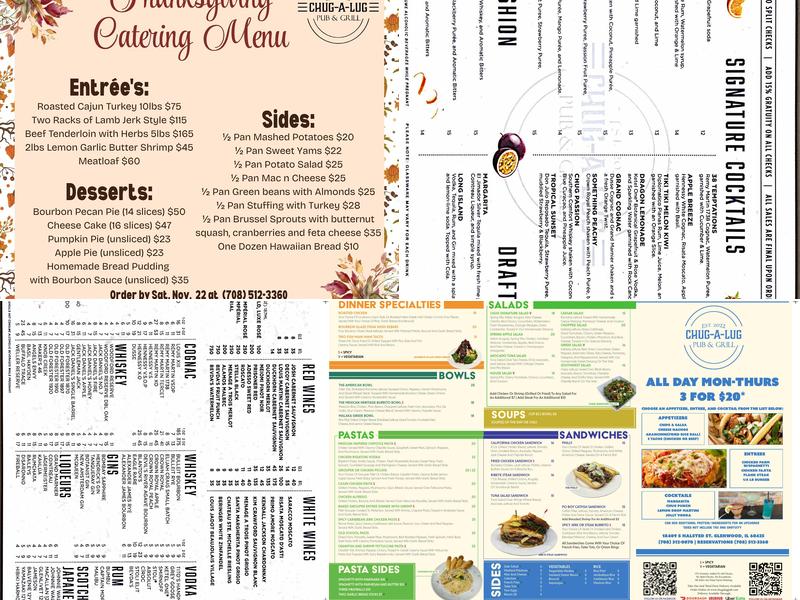 CHUG A LUG PUB & GRILL, Glenwood - Menu, Reviews (199), Photos (43 ...