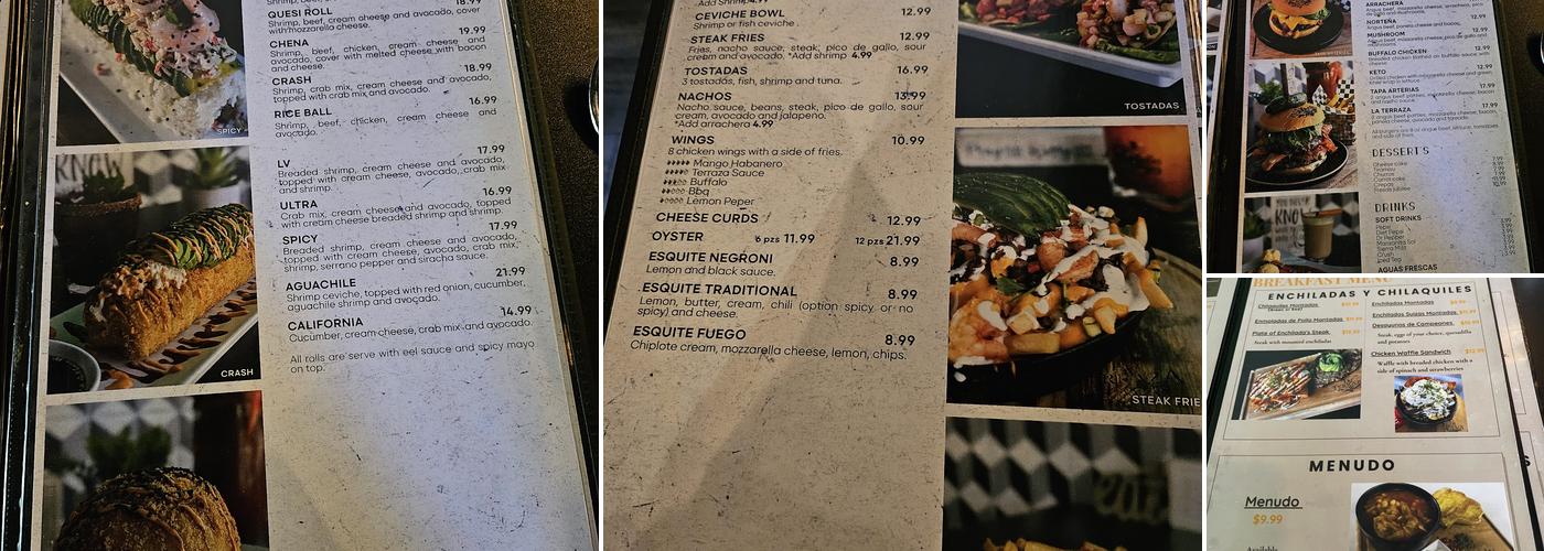 LA Terraza, El Paso - Menu, Reviews (227), Photos (27) - Restaurantji