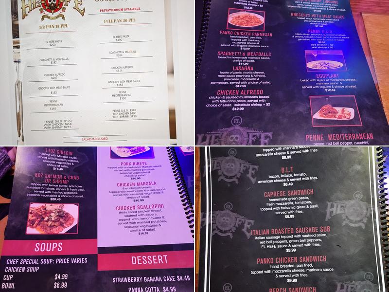 El Hefe, Dover - Menu, Reviews (93), Photos (20) - Restaurantji