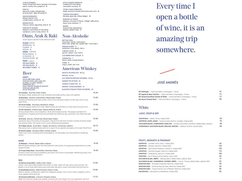 Zaytinya, New York - Menu, Reviews (542), Photos (117) - Restaurantji