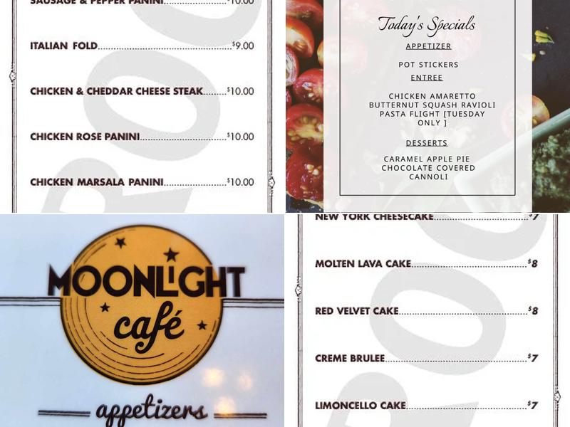 Moonlight Cafe, Dover - Menu, Reviews (179), Photos (43) - Restaurantji