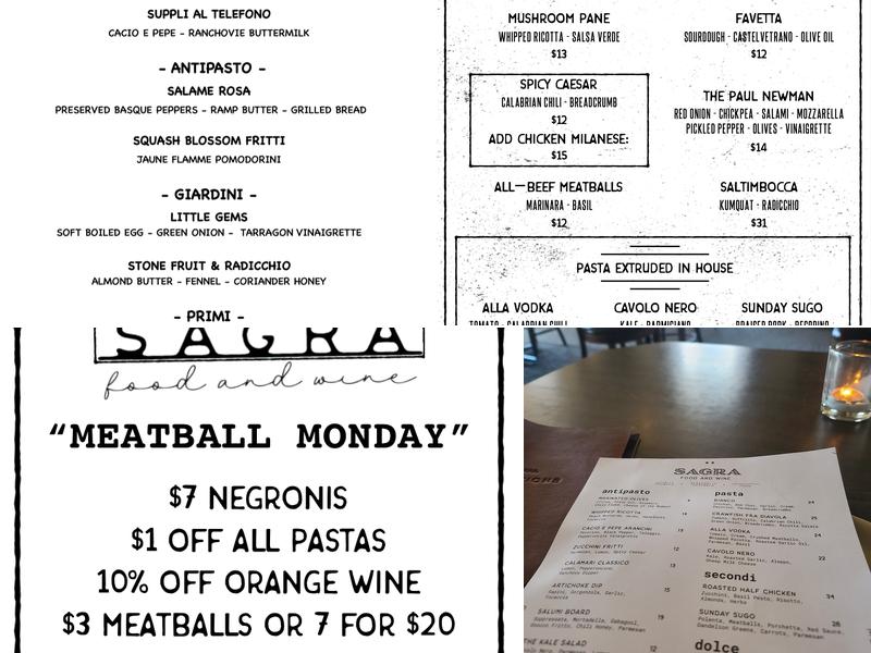 SAGRA, La Crosse - Menu, Reviews (102), Photos (29) - Restaurantji