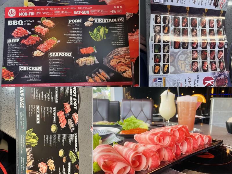 KPOT Korean BBQ & Hot Pot, Ocala - Menu, Reviews (454), Photos (34 ...