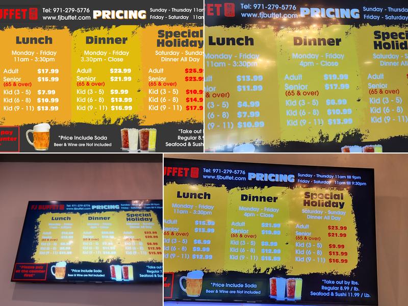 FJ Buffet, Portland - Menu, Reviews (270), Photos (15) - Restaurantji