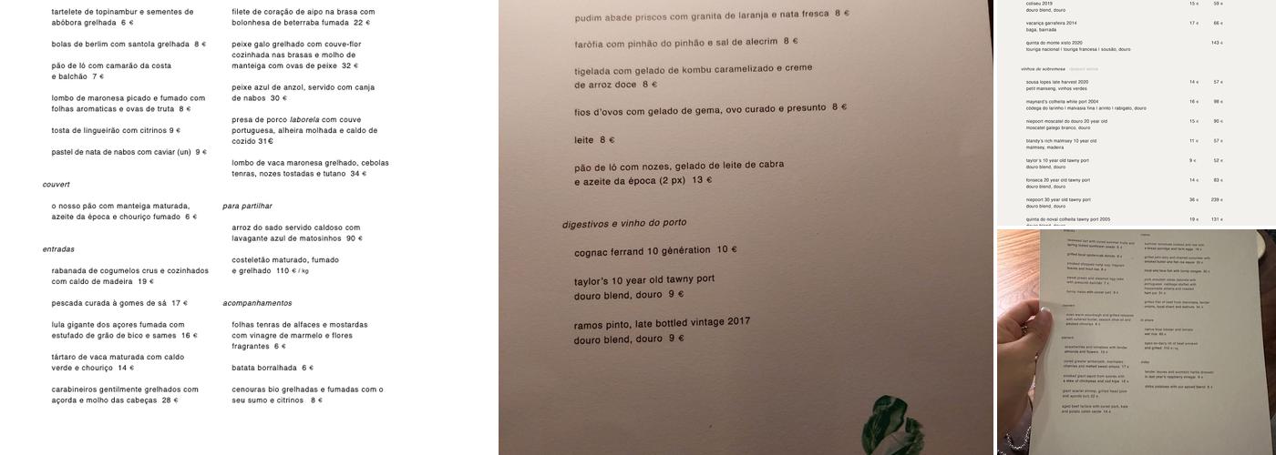 Cozinha das Flores, Porto - Menu, Reviews (216), Photos (25) - Restaurantji