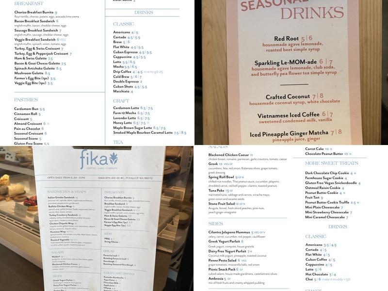 Fika, Puyallup - Menu, Reviews (149), Photos (18) - Restaurantji