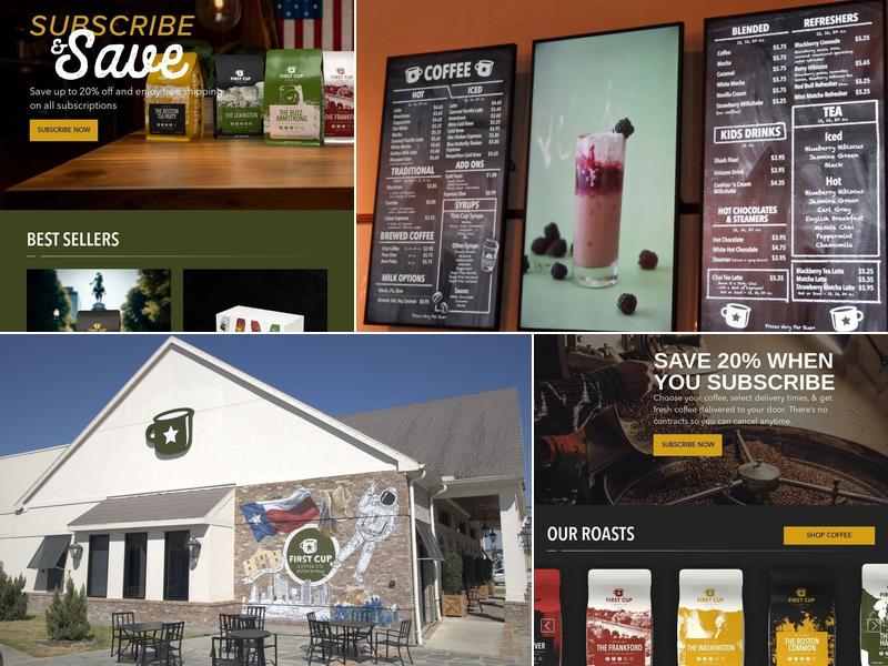 First Cup Coffee Co., Pearland - Menu, Reviews (139), Photos (20 ...