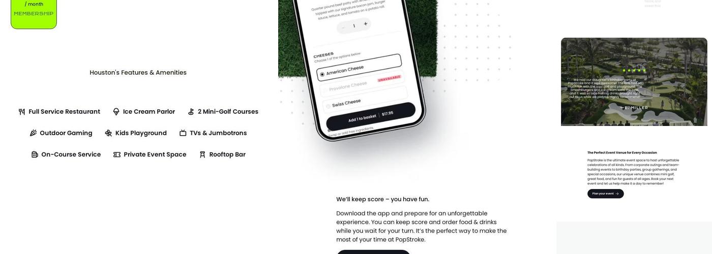 PopStroke, Katy - Menu, Reviews (418), Photos (21) - Restaurantji