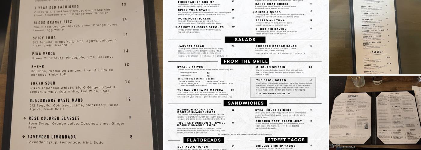Brick + Bramble, Edwardsville - Menu, Reviews (120), Photos (23 ...