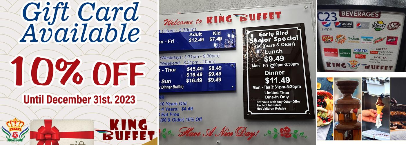 King Buffet, Arlington - Menu, Reviews (307), Photos (25) - Restaurantji