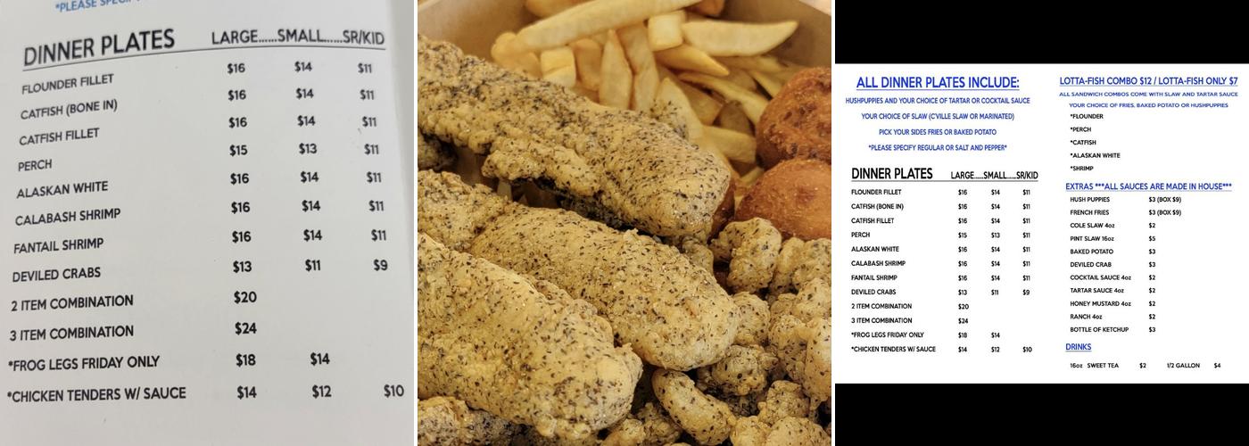 Petes Fish Box, Cherryville - Menu, Reviews (55), Photos (22 ...