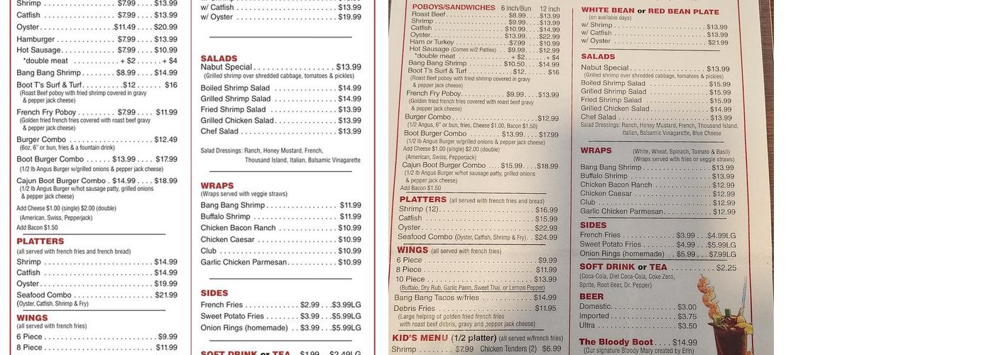 Boot T's Seafood, Boutte - Menu, Reviews (32), Photos (16) - Restaurantji