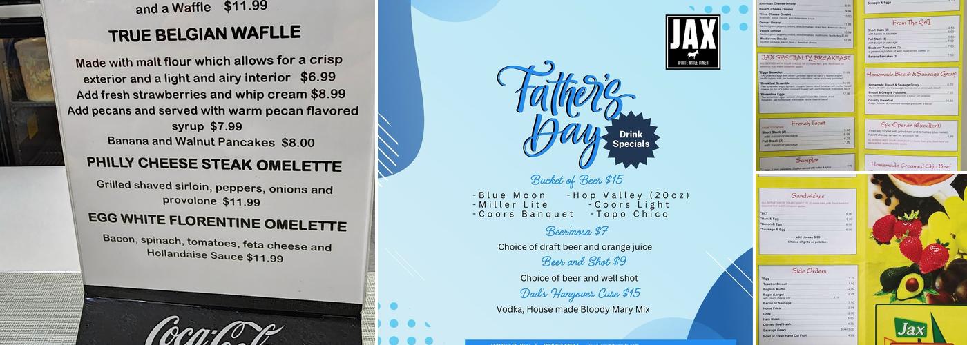 Jax Diner, Johnstown - Menu, Reviews (53), Photos (19) - Restaurantji