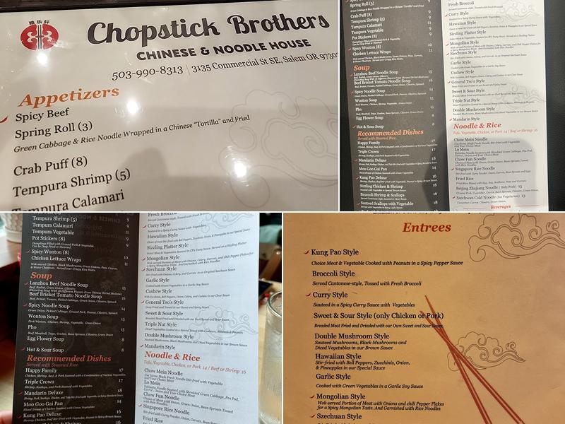Chopstick Brothers, Salem - Menu, Reviews (221), Photos (18) - Restaurantji