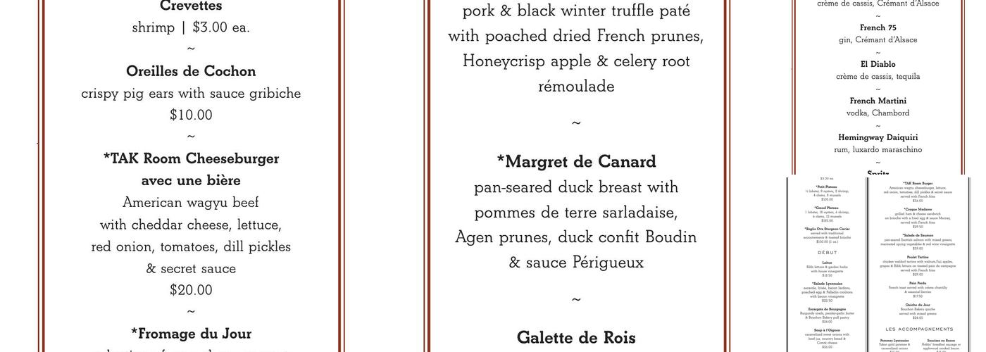 Bouchon Bistro, Coral Gables - Menu, Reviews (181), Photos (26 ...