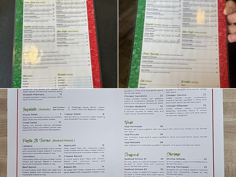 Roma Italian Restaurant, Clinton - Menu, Reviews (76), Photos (21 ...