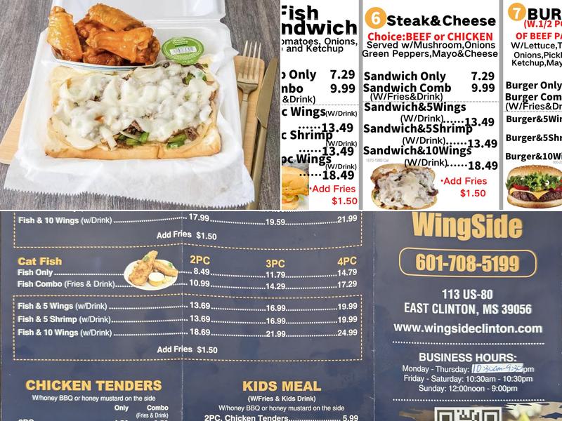 WingSide Clinton, Clinton - Menu, Reviews (46), Photos (20) - Restaurantji