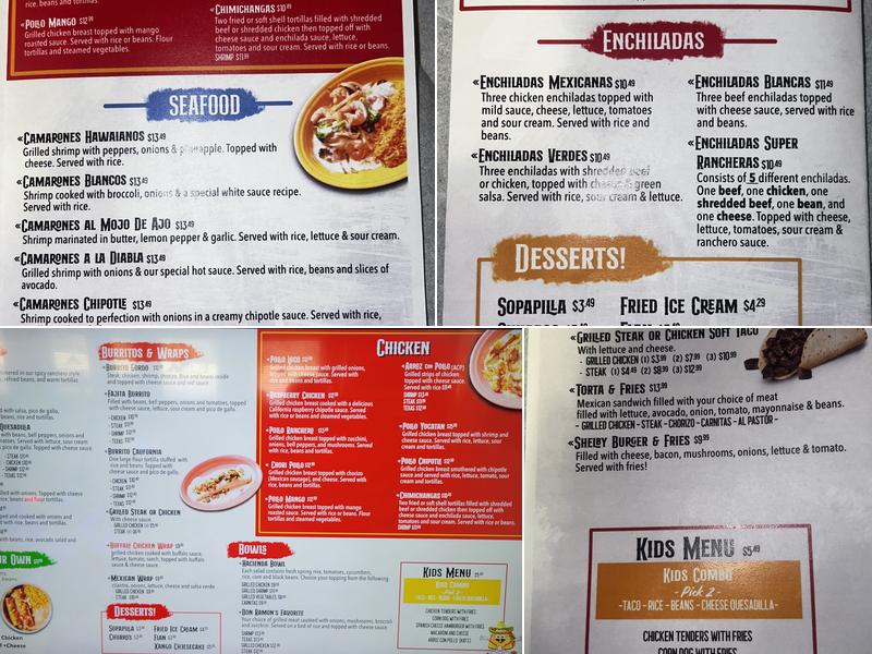 Don Ramons Express, Shelby - Menu, Reviews (88), Photos (14) - Restaurantji