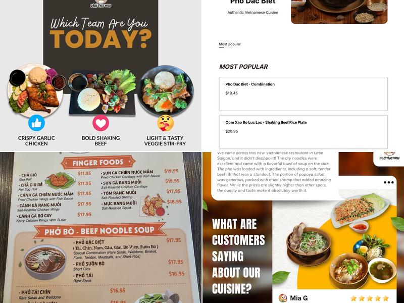 Pho This Way, San Jose - Menu, Reviews (160), Photos (26) - Restaurantji